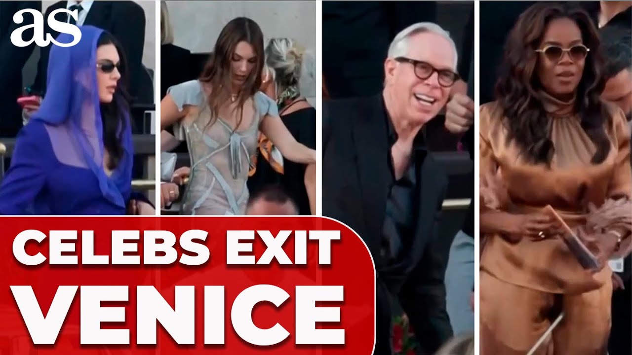 JEFF BEZOS wedding wraps: OPRAH, DICAPRIO, and JENNERS depart Venice ...