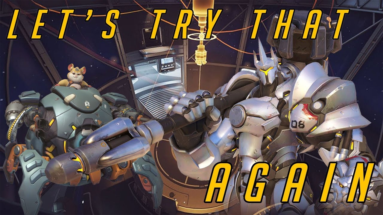 How to deal with a grappling Wrecking Ball Overwatch - YouTube