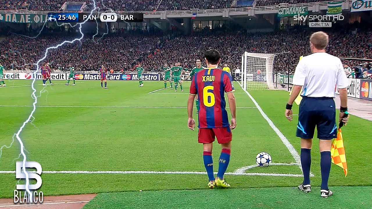 Barcelona Legendary Long Shot Goals - YouTube