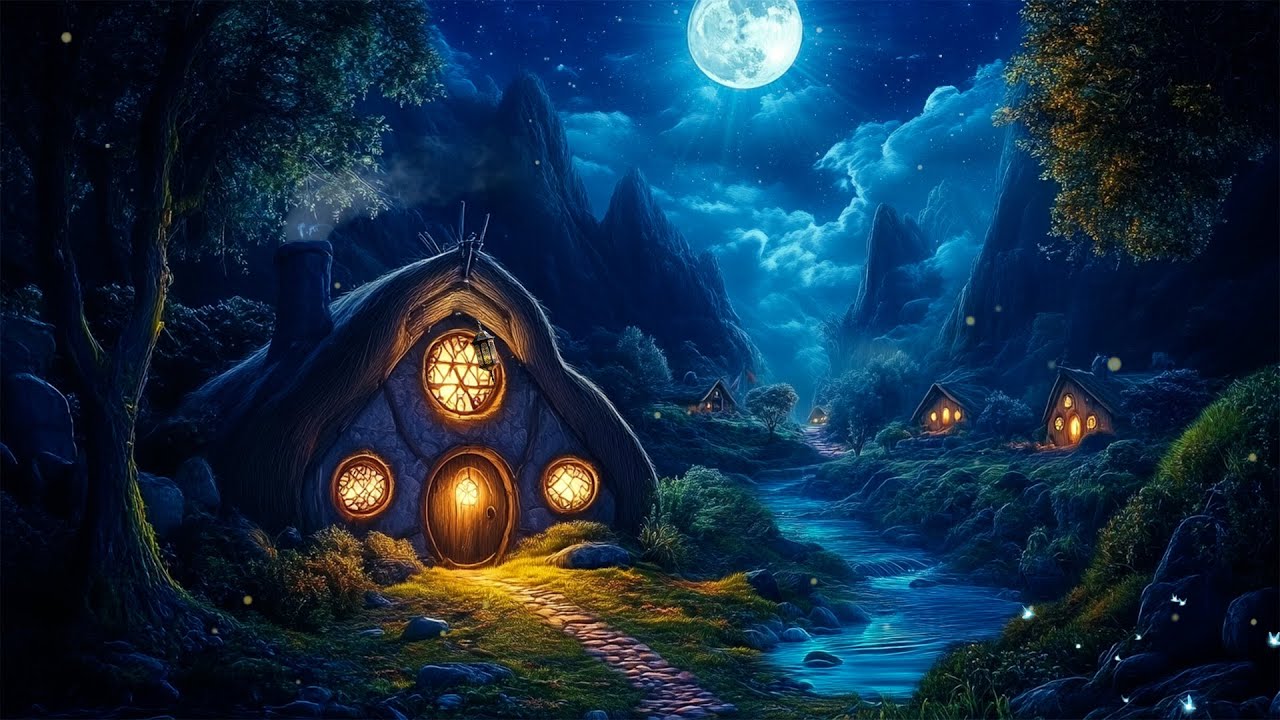 Magical Fairy Cottage | ASMR Nature Sounds ★ INSTANT DEEP SLEEP ...