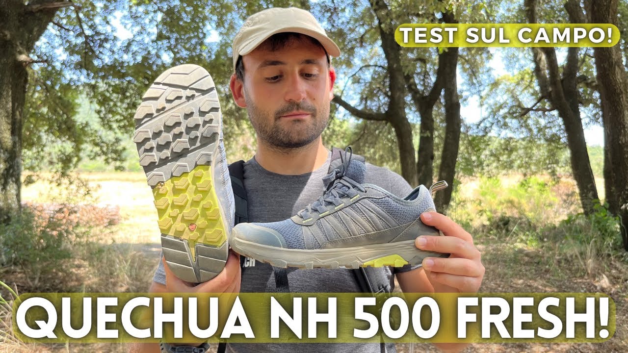 NH500 Fresh, campioni di traspirabilità! Escursione a 38 gradi - YouTube