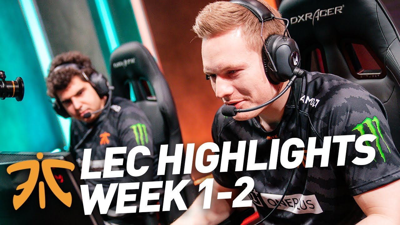 Fnatic Highlights | LEC Week 1&2 - YouTube