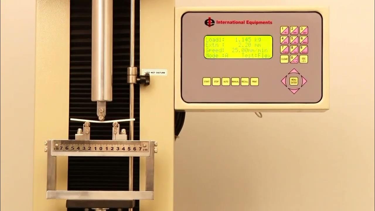 Universal Testing Machine (UTM) | Tensile, Flexural & Compression ...