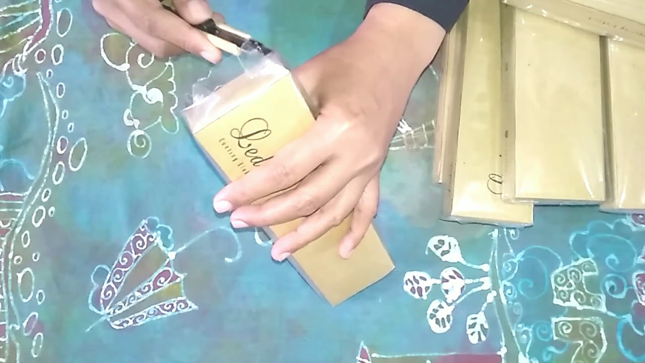 Proses Membatik (Part 1) Unboxing Canting Elektrik Ledoe - YouTube