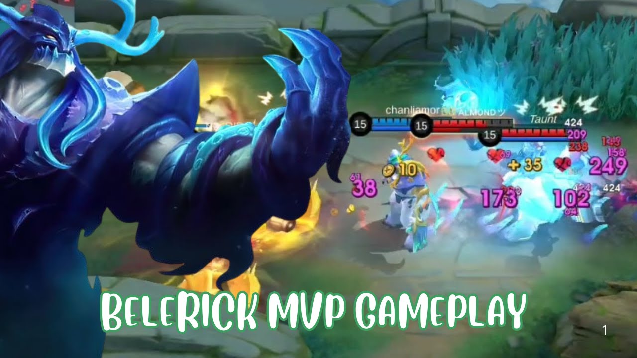 BELERICK MVP GAMEPLAY| BELERICK BEST BUILD 2025| BUILD BELERICK ...