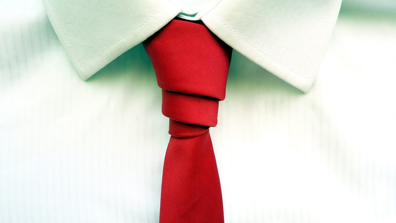 How to tie a tie - Van Wijk tie knot step by step for Beginners - YouTube