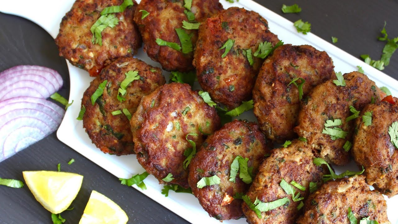 MUTTON TAWA KABAB RECIPE with HOME MADE MASALA | How to Make Mutton ...