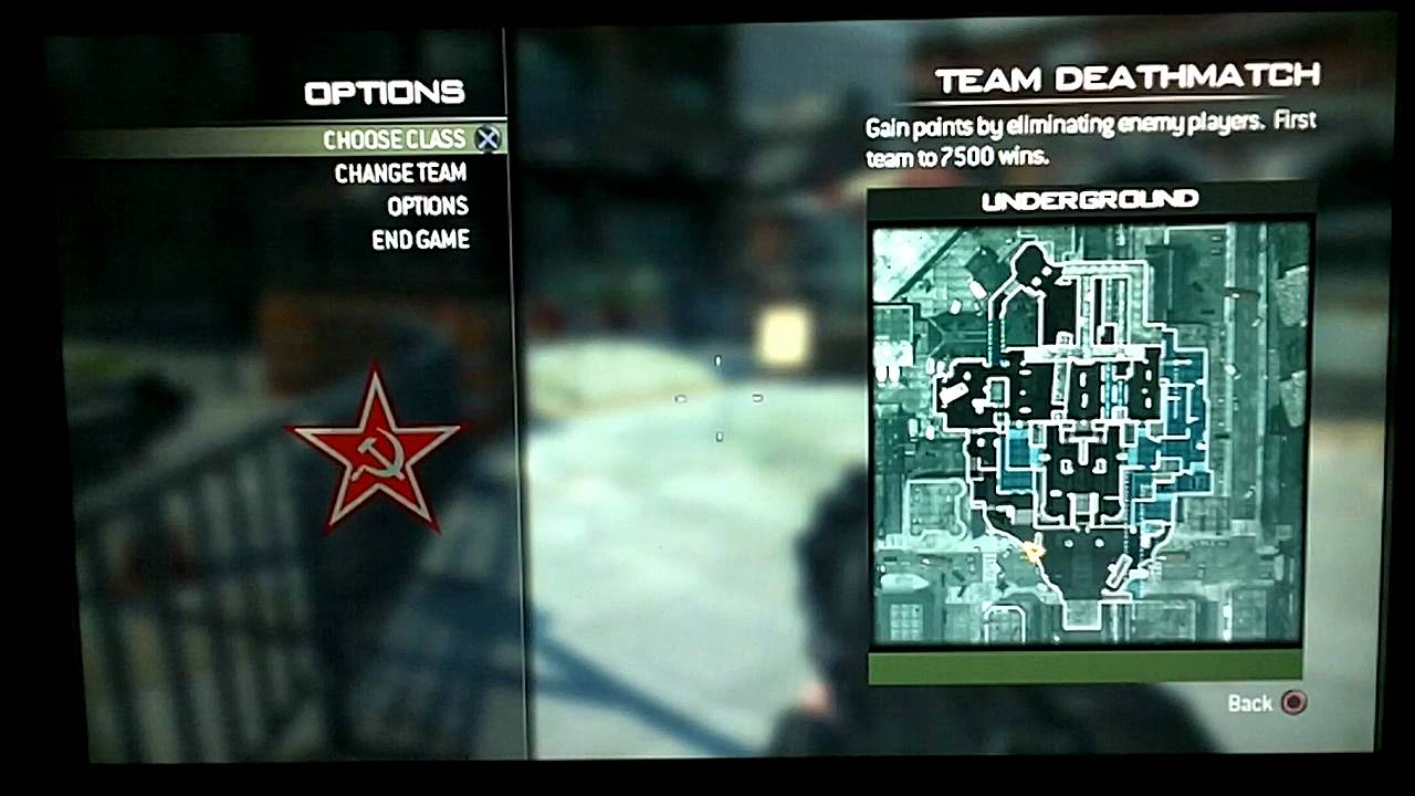 Underground Quick Map Preview/runthrough MW3 - YouTube