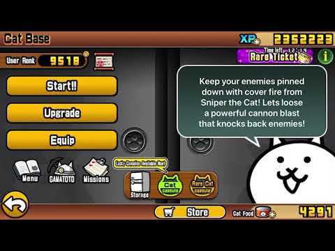 Battle Cats Annihilation City Menu Theme - YouTube