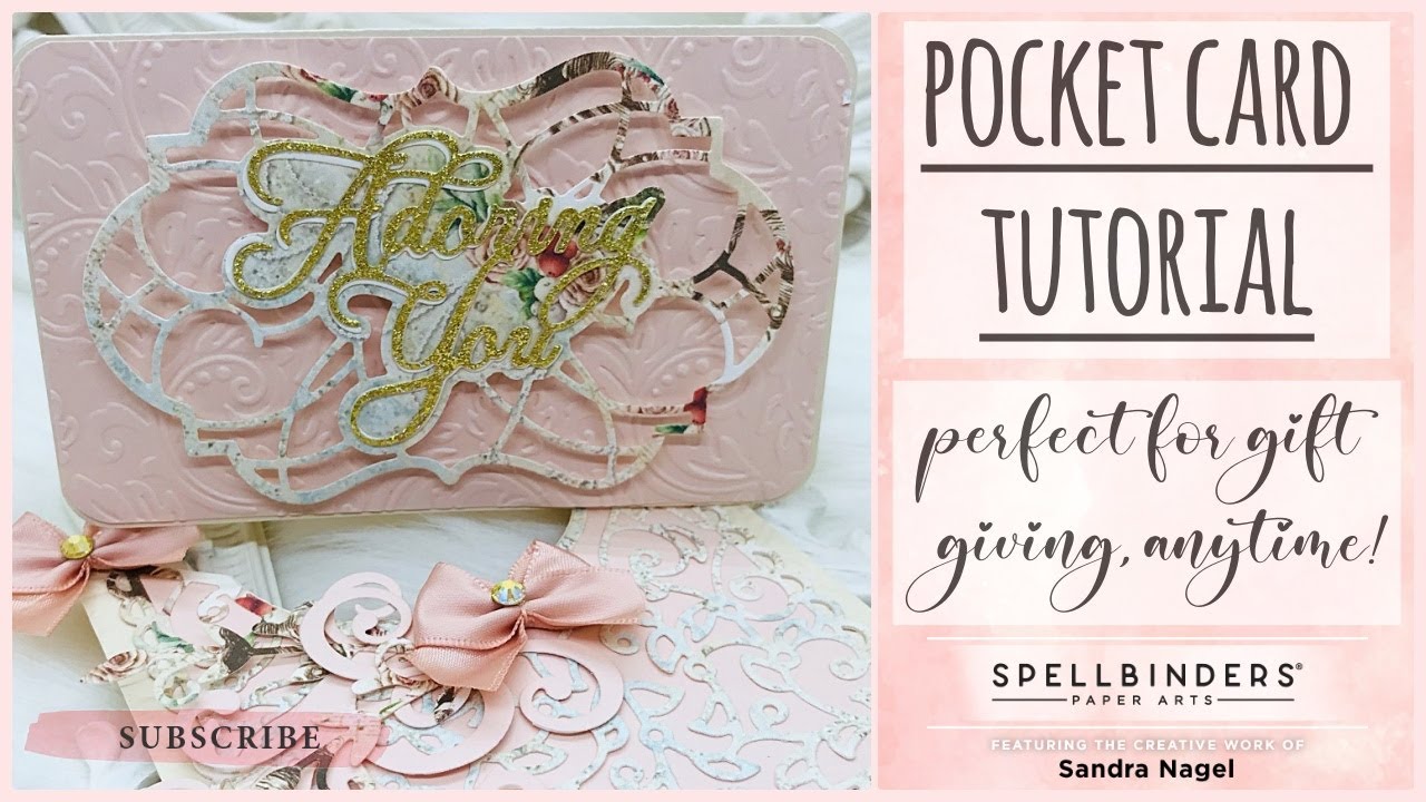 Card Tutorial - Learn how to make beautiful and elegant pocket cards ...