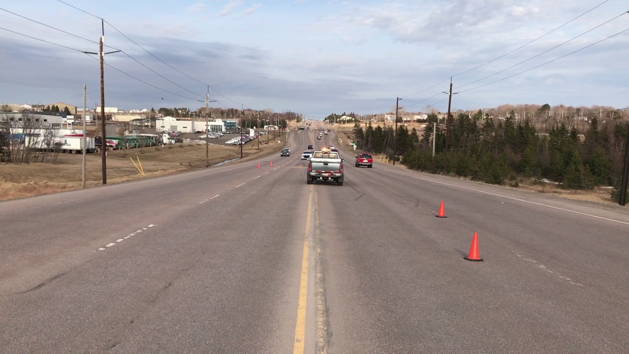 Traffic Control at Accident Scene - YouTube