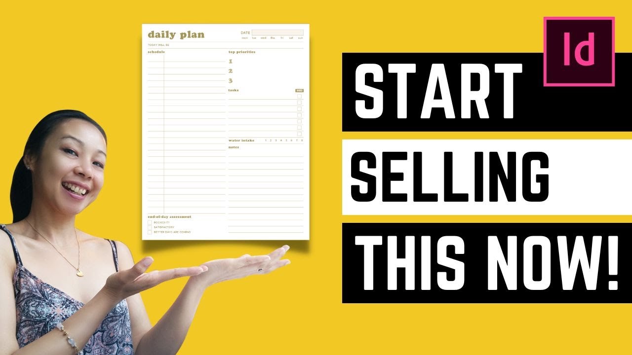 Ultimate Daily Planner Notepad Idea Indesign Tutorial - YouTube