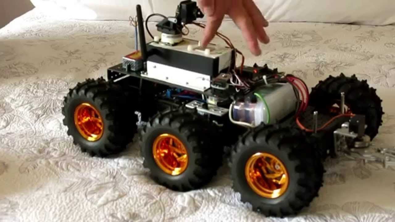 My first project on Rover- Automated way-points navigation - YouTube