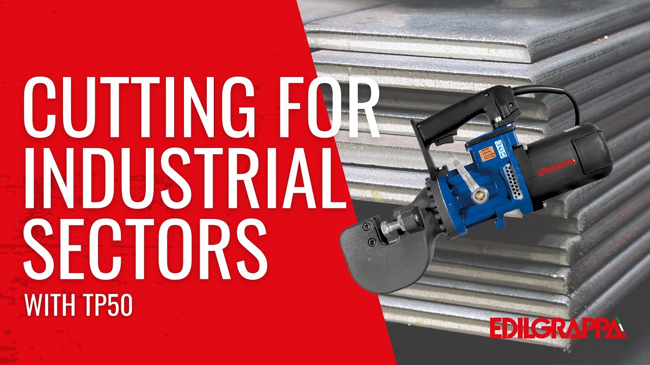 Ultimate Flat Bar Cutter TP50 for Construction and Industry - YouTube