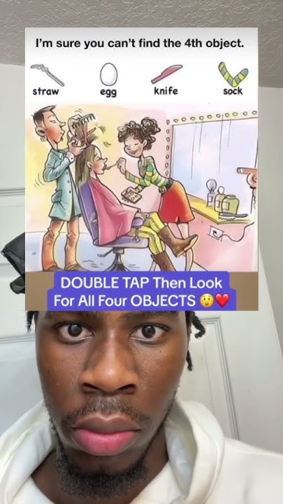 Im Sure You Cant Find The 4th Object Youtube