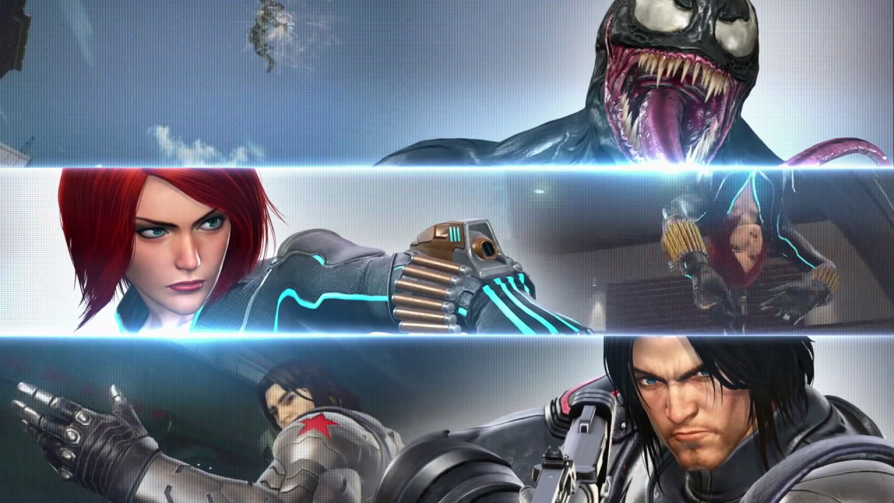 [ Marvel vs. Capcom: Infinite ] - Winter Soldier, Black Widow et Venom ...
