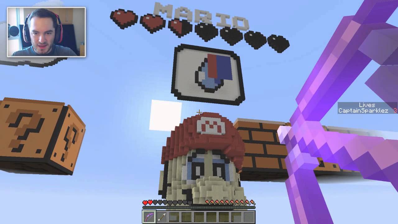 Minecraft: MARIO BOSS BATTLE - Mini Game - YouTube