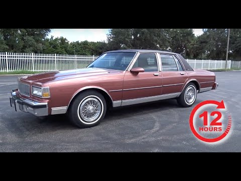 Car Therapy: 12 hour long 1987 Chevy Caprice starting, sputtering, dying, cranking, dieseling, SOUND