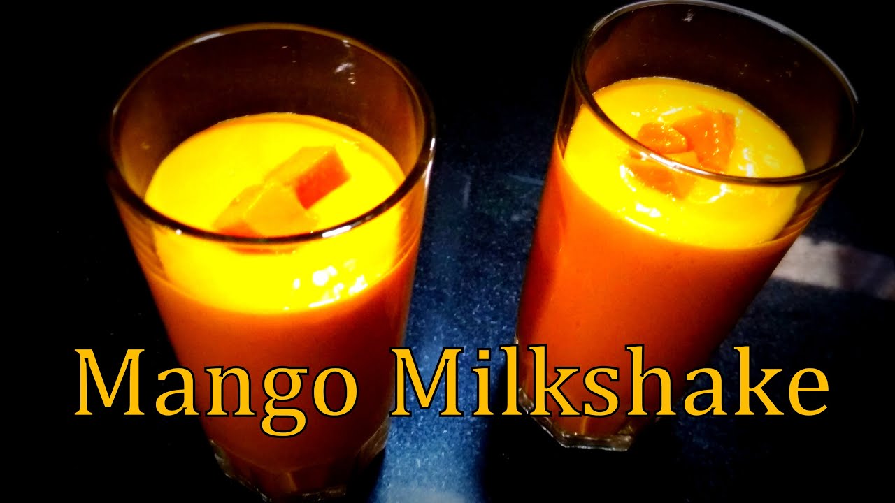 Mango Milkshake / Mango Milkshake by Kitchen Diary - YouTube