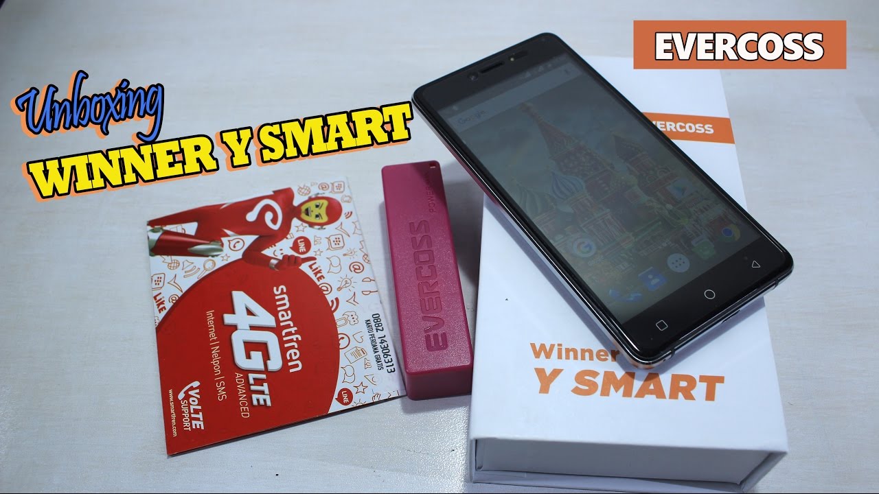 Unboxing Dan Review Evercoss Winner Y Smart - YouTube