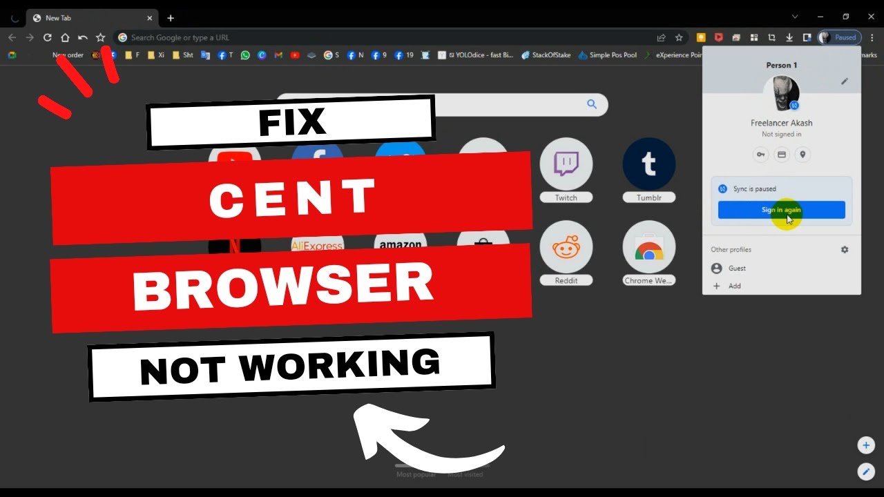 Don't Panic! Fix Cent Browser Now: Quick Solutions for Not Working Problems and Data Repair in ...