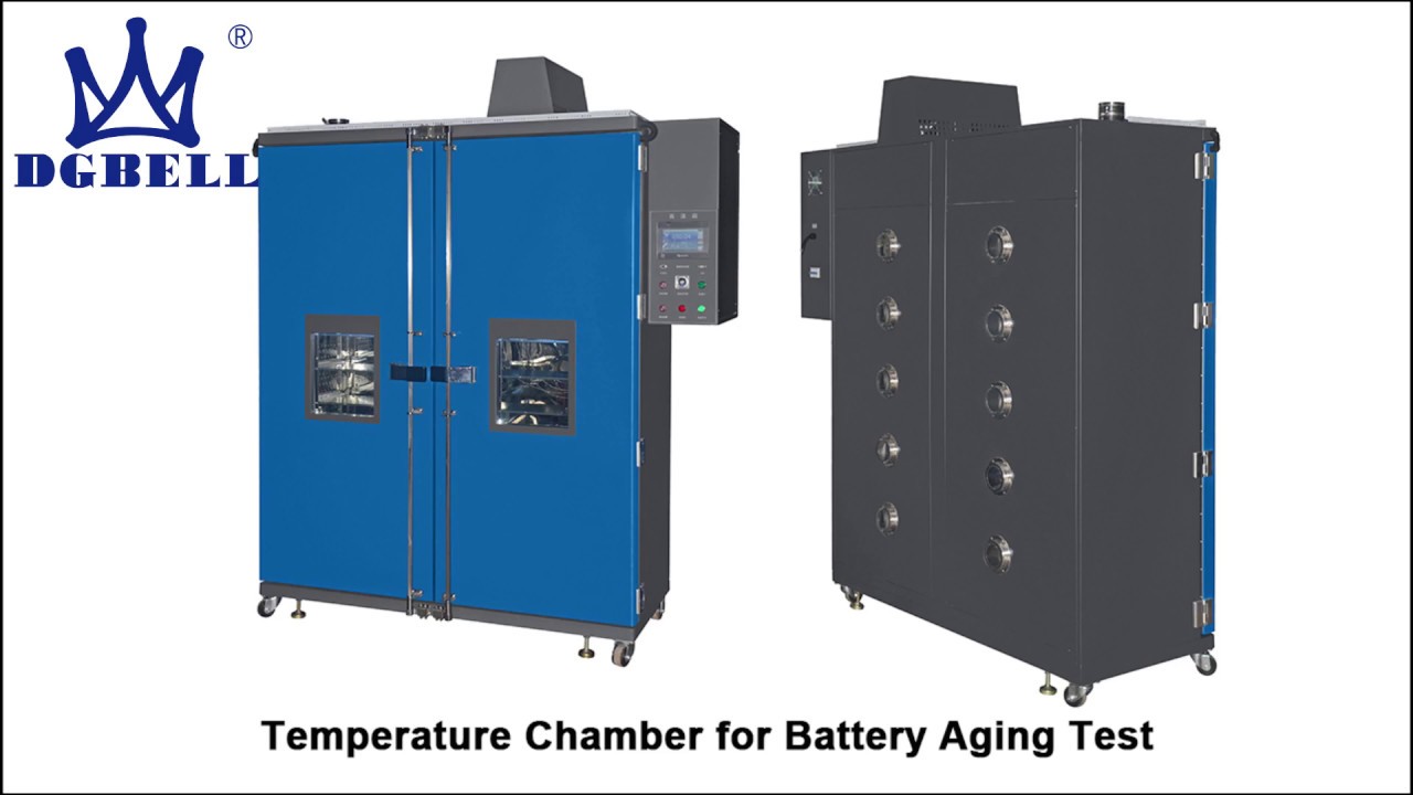 Temperature Chamber for Battery Accelerated Aging Test - YouTube