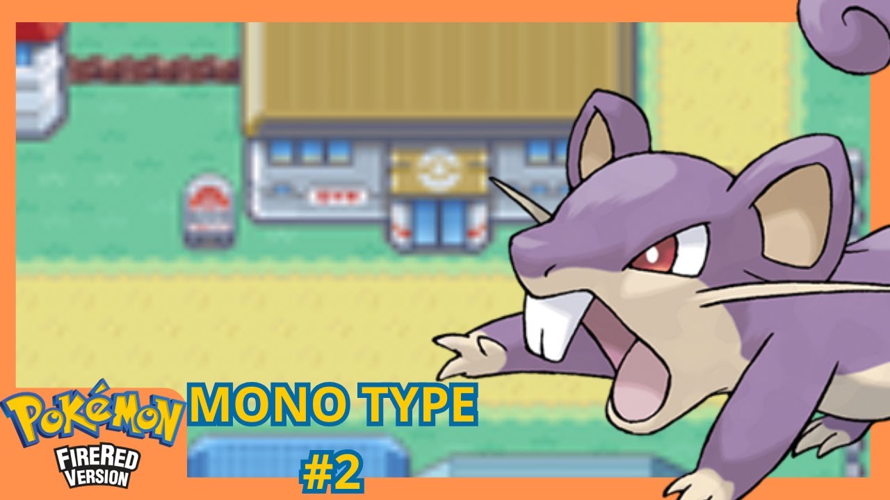 POKEMON FIRE RED MONO TYPE #1 - YouTube