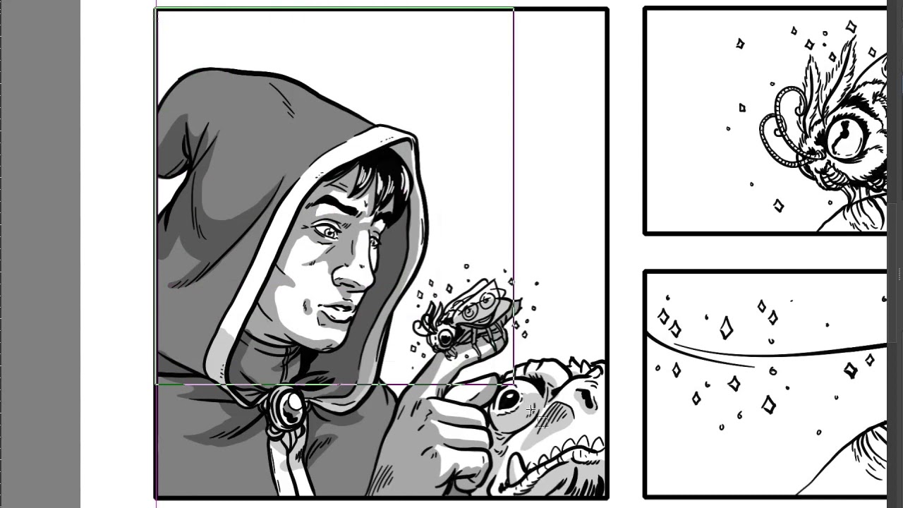 Krita tutorial comic - golfdl