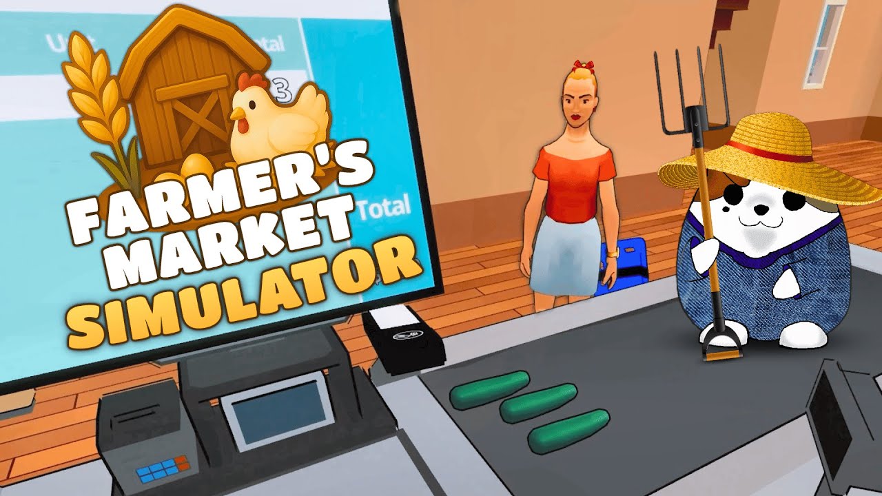 Farmer’s Market Simulator Demo First Look! | New Upcoming Farming and ...
