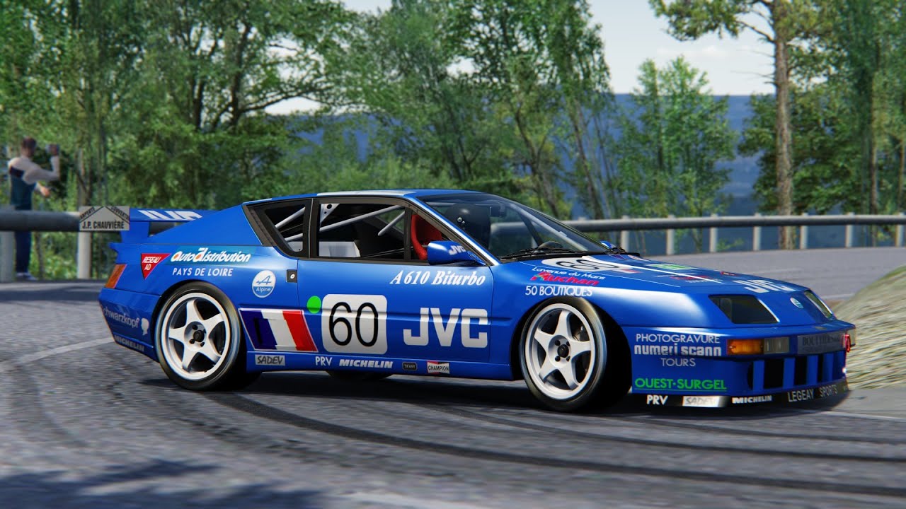 Assetto Corsa Alpine Renault A 610 / Course De Cote De Carros France ...