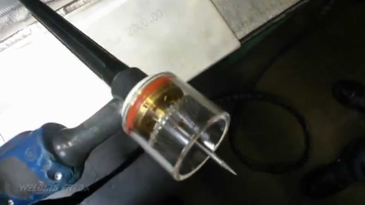 Welding Freax - WIG TIG Jumbo Glas Test - YouTube