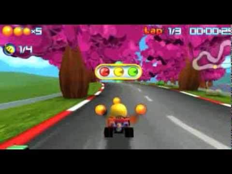 PAC-MAN Kart Rally Gameplay - YouTube
