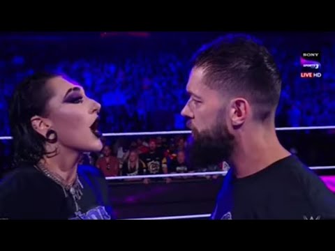 OMG ! reha reply and Dominik against Finn balor Monday night Raw full ...