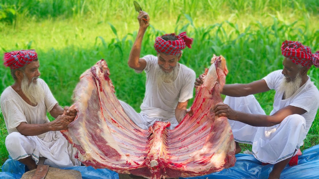 Beef Chest Meat Curry with Rice - Cow Meat Delicious Curry Cooking by ...