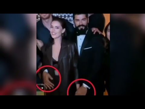 Burak Özçivit and Fahriye Evcen -imagen llamativa