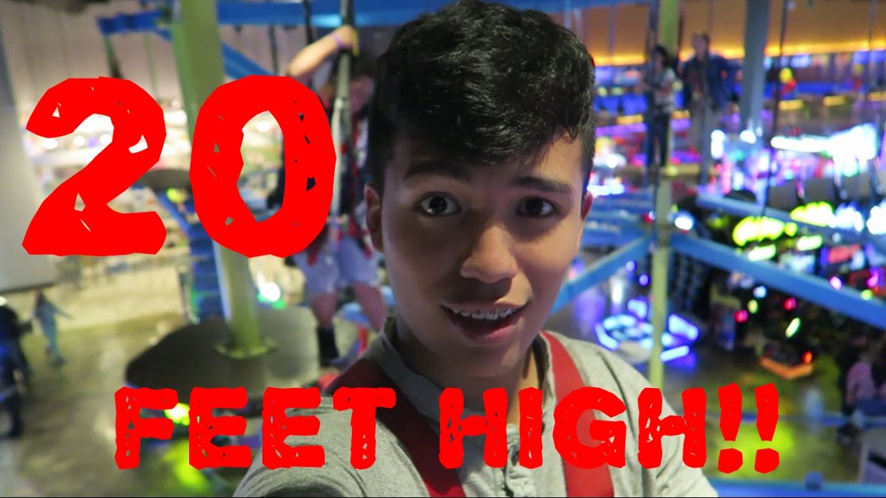 WALKING 20FT OVER PEOPLE!! - YouTube