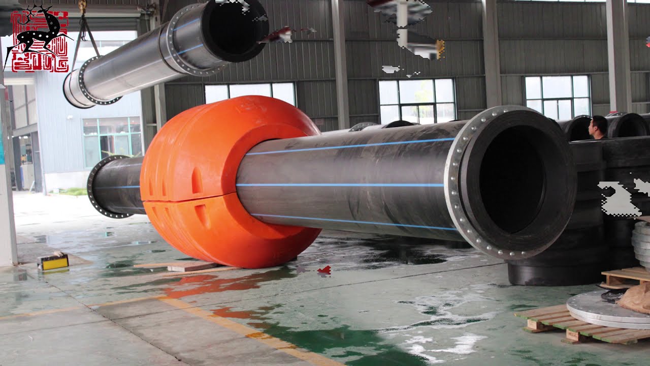 The use of pipelines in river dredging - YouTube