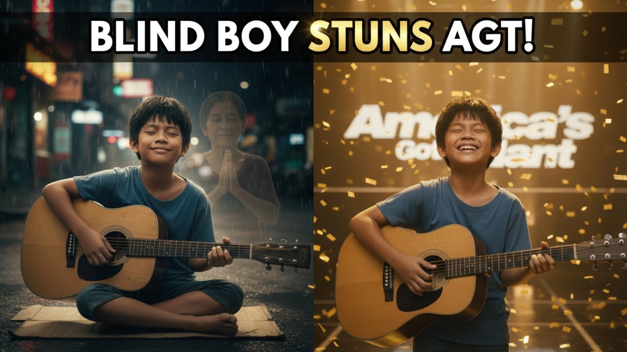 “AGT 2025: Poor Blind Filipino Singer Stuns the Judges with Soulful ...