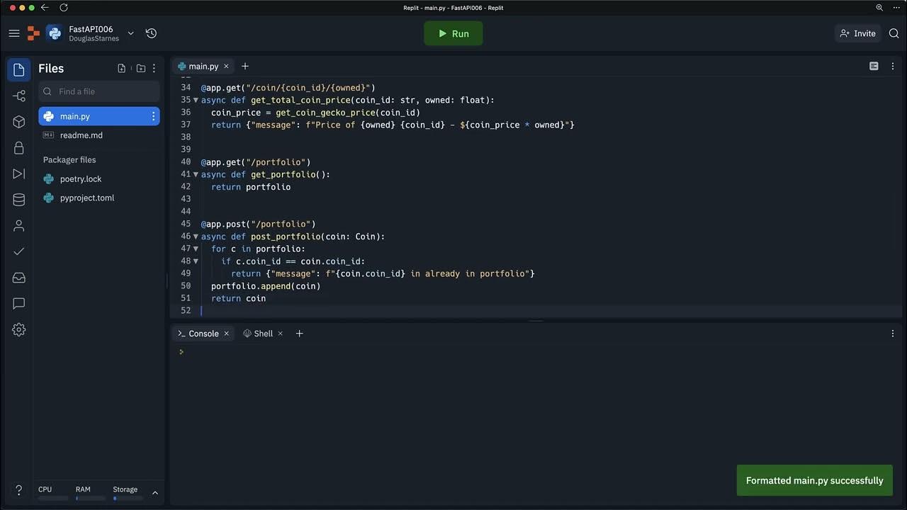 Using The Pydantic Basemodel To Add New Data In Fastapi Youtube