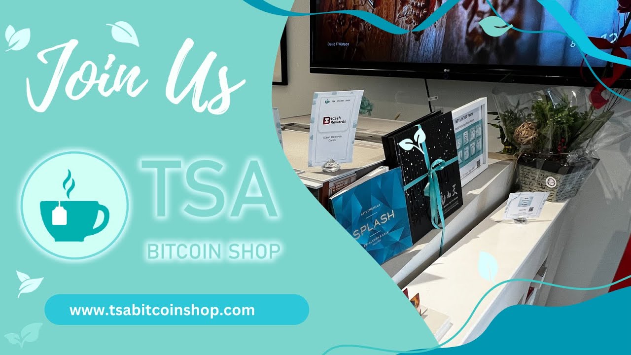 TSA Bitcoin Shop Grand Opening - YouTube