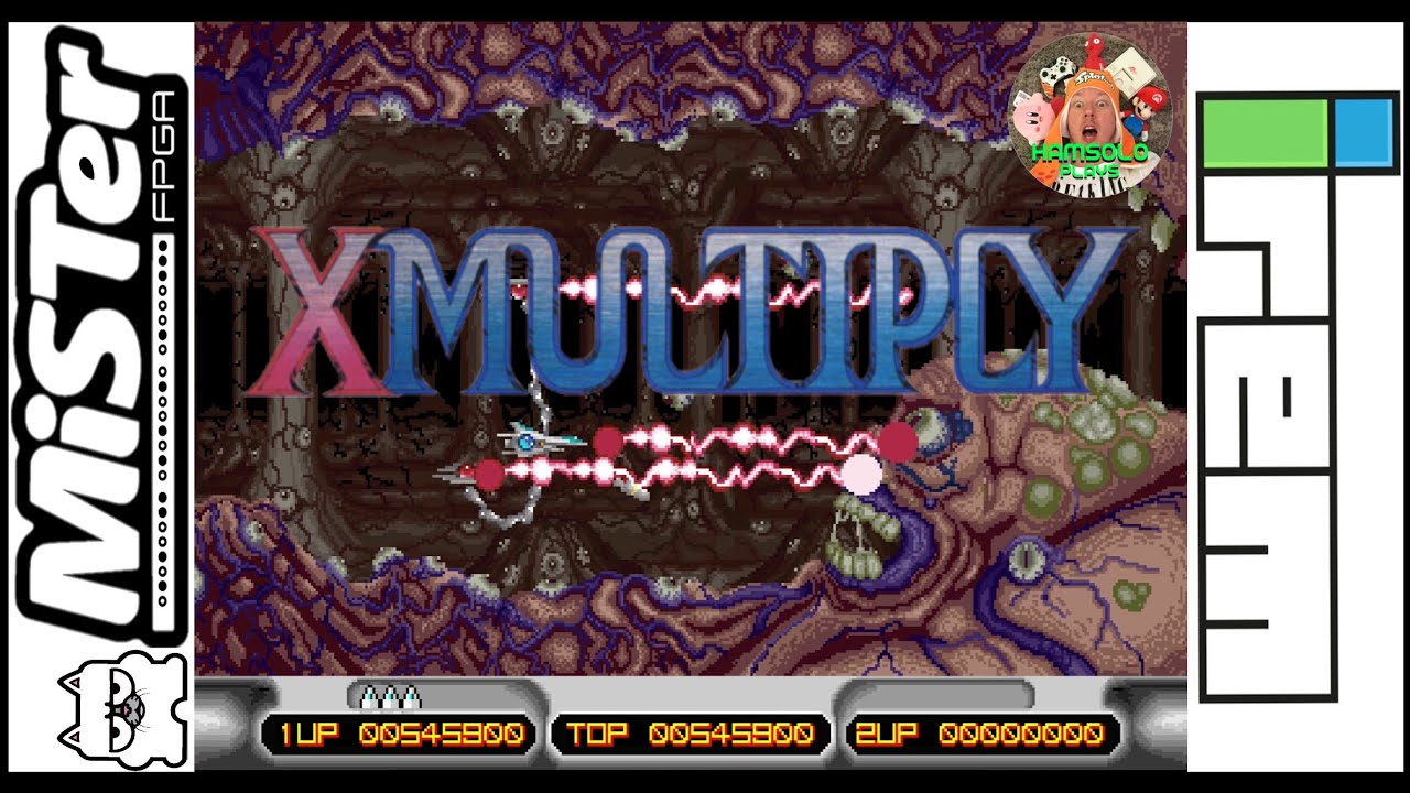 X Multiply (MiSTer FPGA - IREM M72 - wickerwaka) 1440p 60fps - YouTube