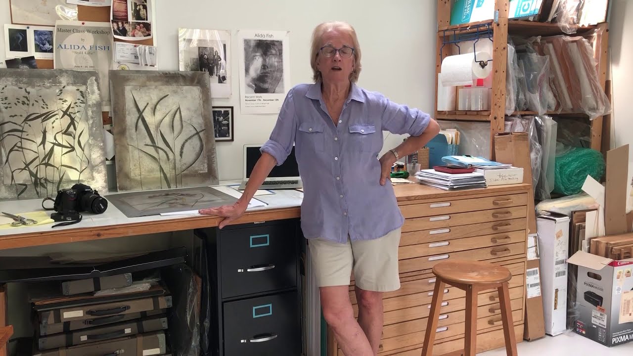 In the Studio with Alida Fish - YouTube