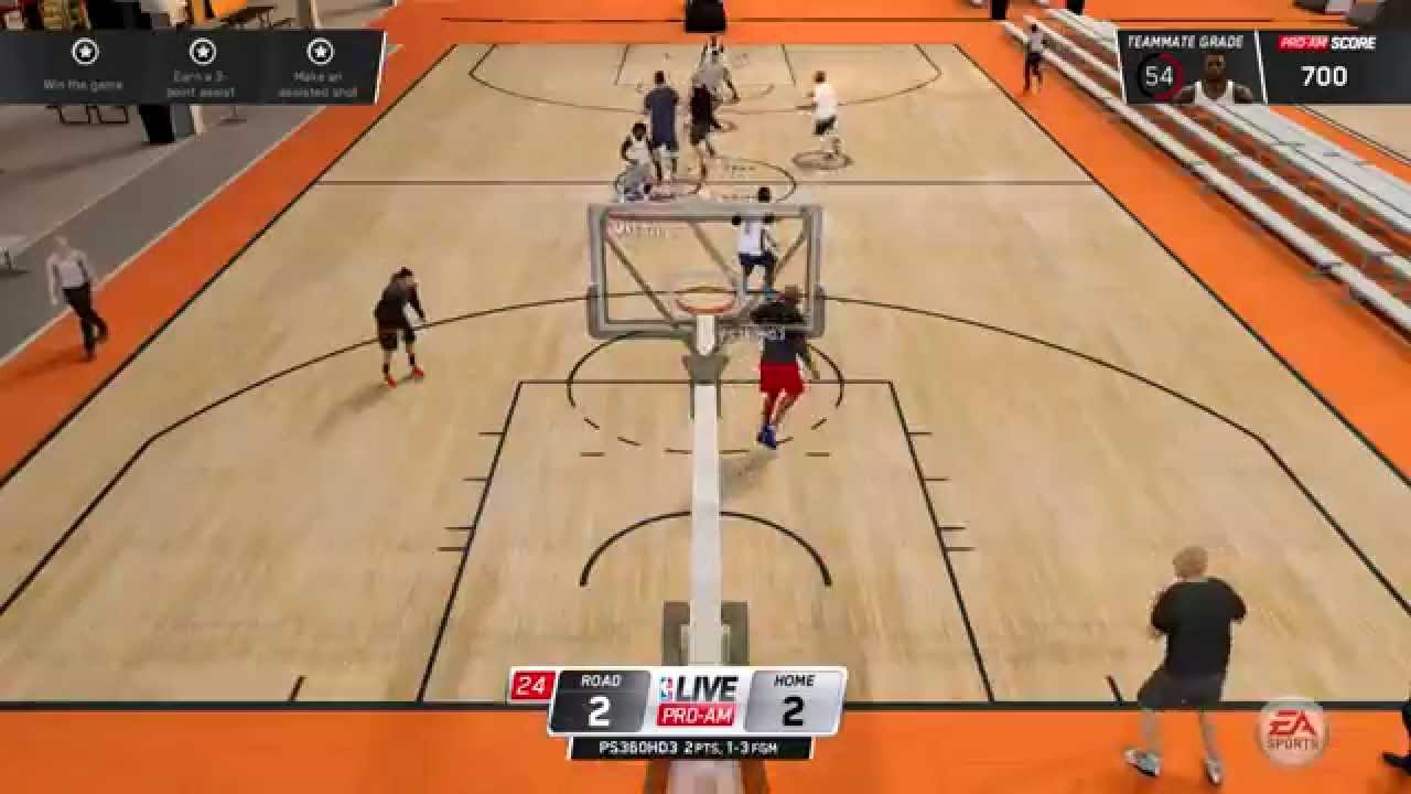 NBA Live 16 - Pro-am: Hoop Dome Game 2 | Coop w @Mxevideos (60fps 1080p ...
