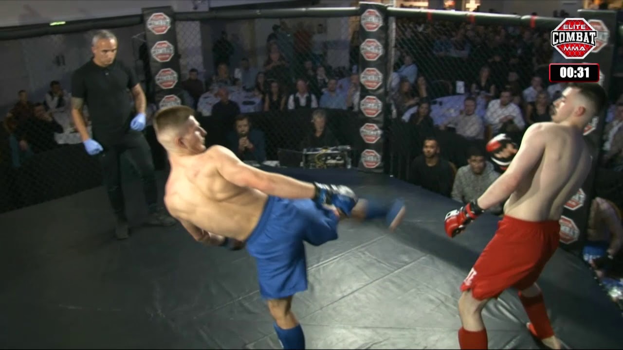 Scott Cahill Duffy V Damien Goring - Elite Combat MMA - Nov 2019 - YouTube