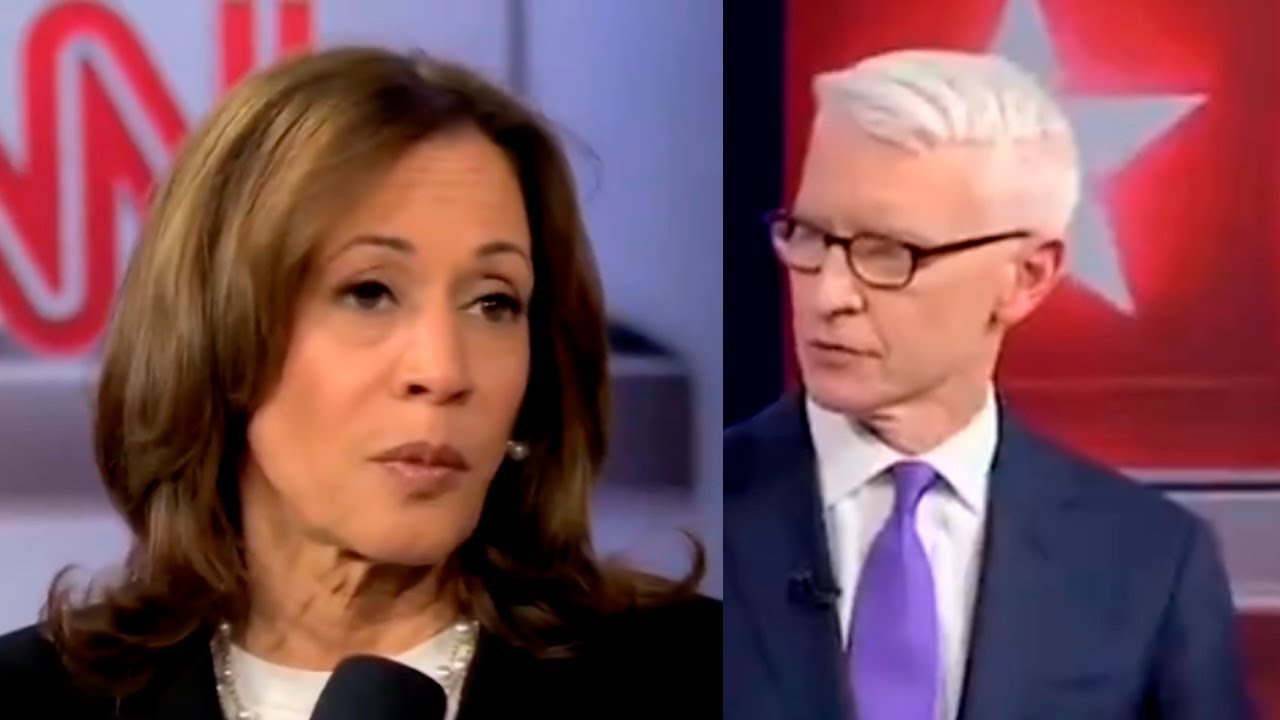 Kamala Harris seems surprised by such a question from the host of CNN - YouTube