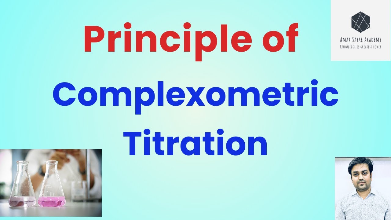 Principle of Complexometric Titration | Ph. Analysis | B pharma 1st sem ...