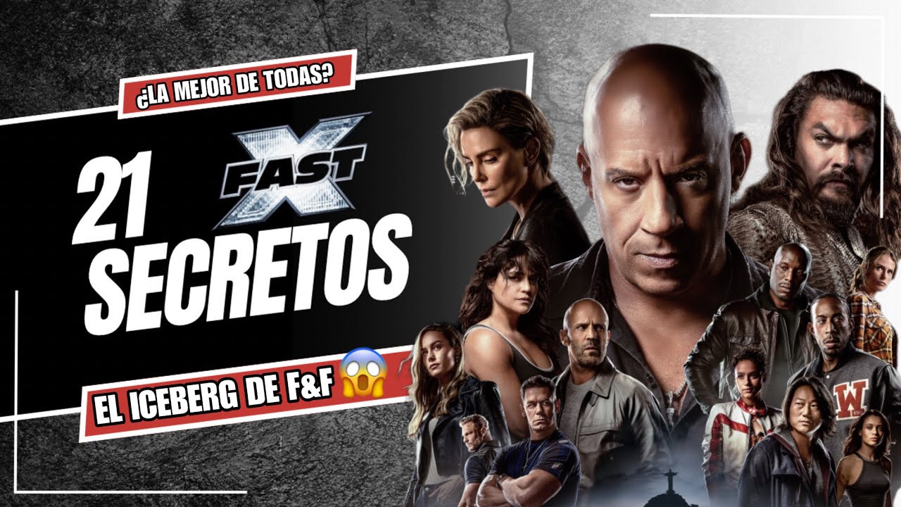 Curiosidades IMPACTANTES Rápidos y Furiosos X | Fast X - YouTube