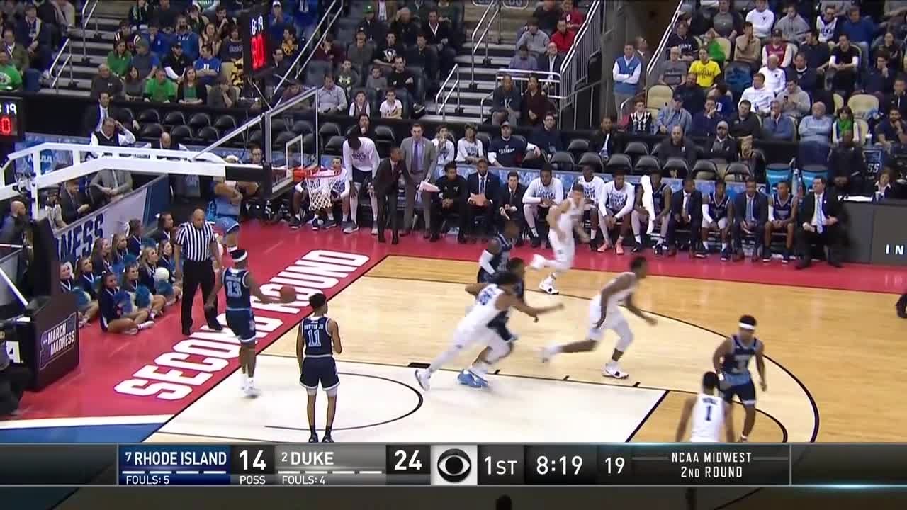 Duke vs. Rhode Island: First-half highlights - YouTube