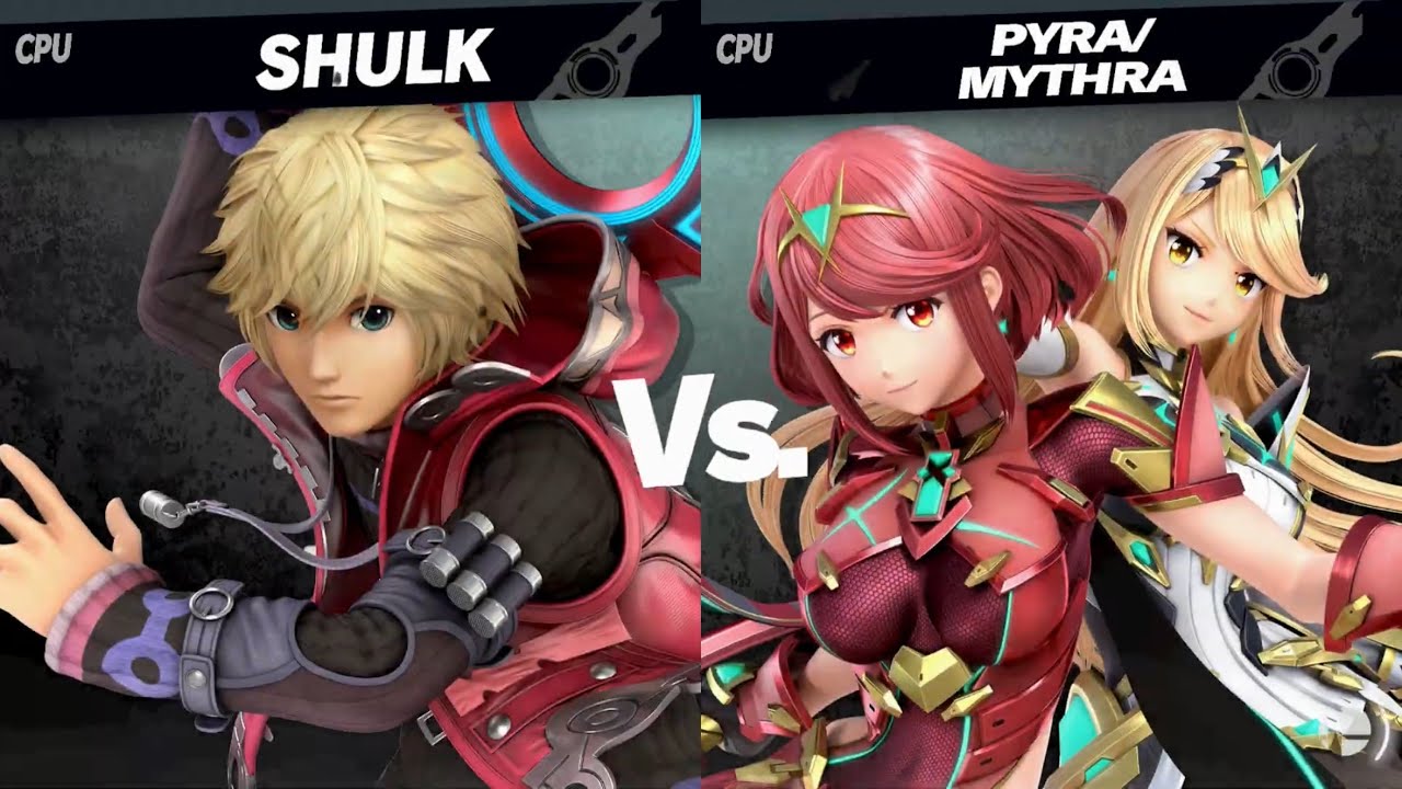 Super Smash Bros. Ultimate - What If...: Shulk and Pyra-Mythra Swap ...