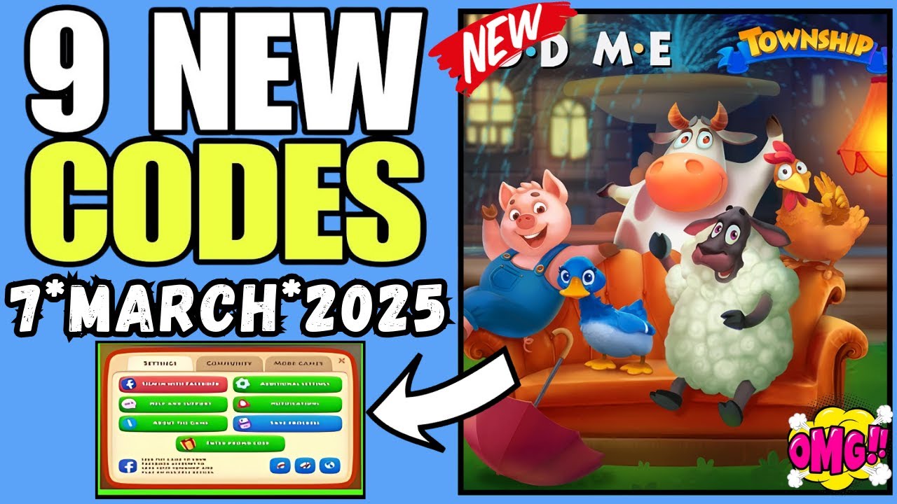 ⚡MARCH WORKING CODES⚡TOWNSHIP PROMO CODES 2025 - TOWNSHIP PROMO CODES ...